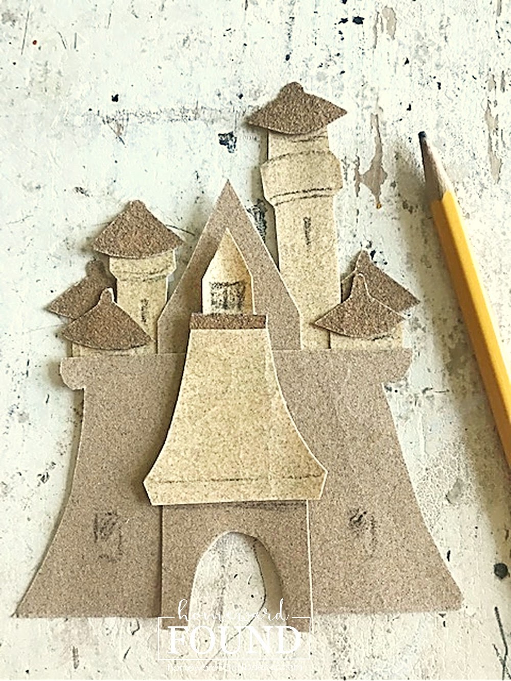 a different kind of sand castle... homeward found decor