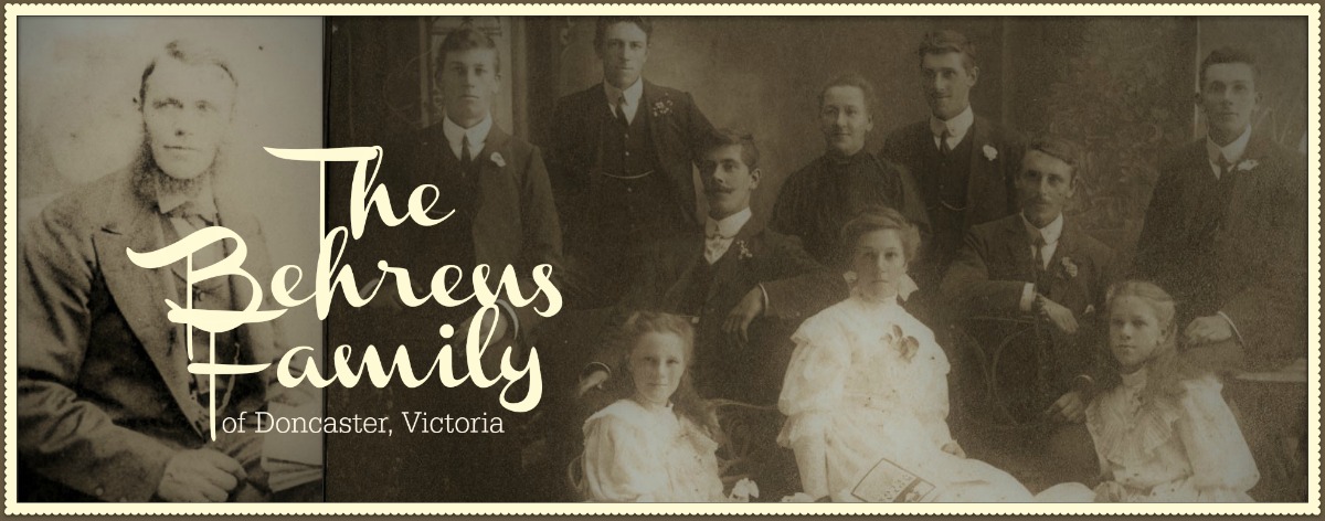 The Behrens Family: Charlotte Theobalds