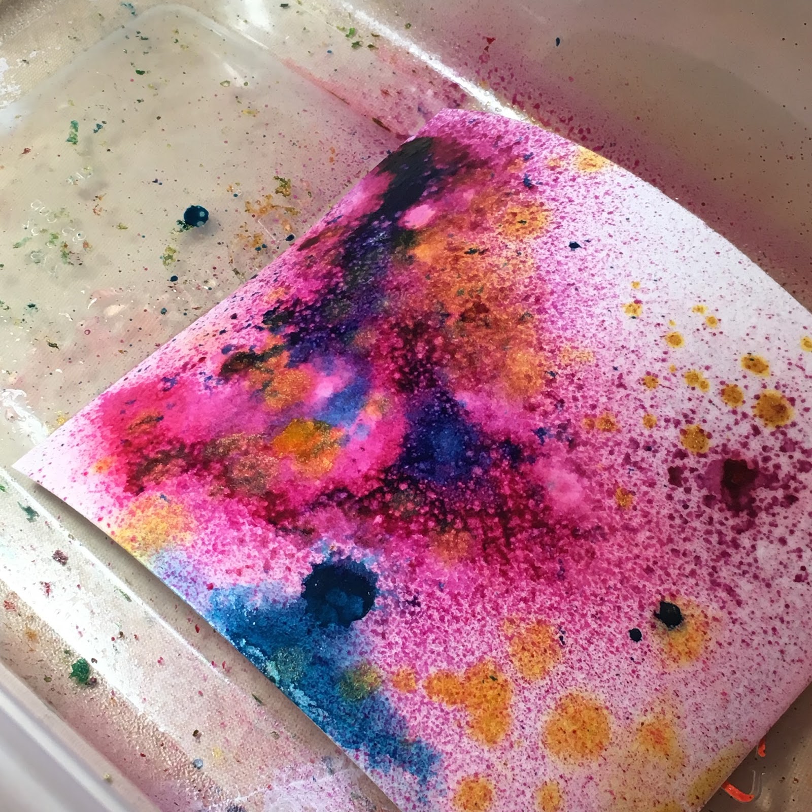 theStampingbug's Journey...: Spritz, Spritz, Spritz!