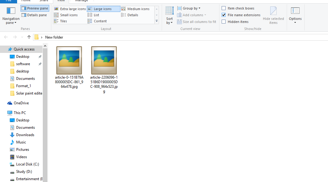 How to make the icons as thumbnails? ~ COMSCIGUIDE