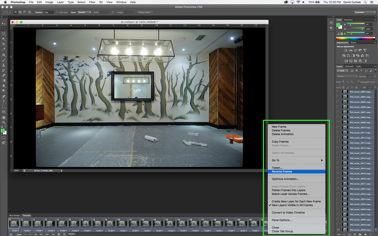 Durbak Multimedia Design: Stop-Motion Animation - Prepping Images Part II