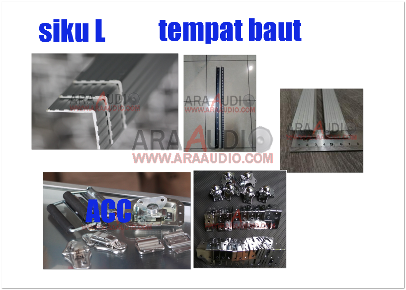 Ukuran Hardcase Accesoris Sound System Lengkap