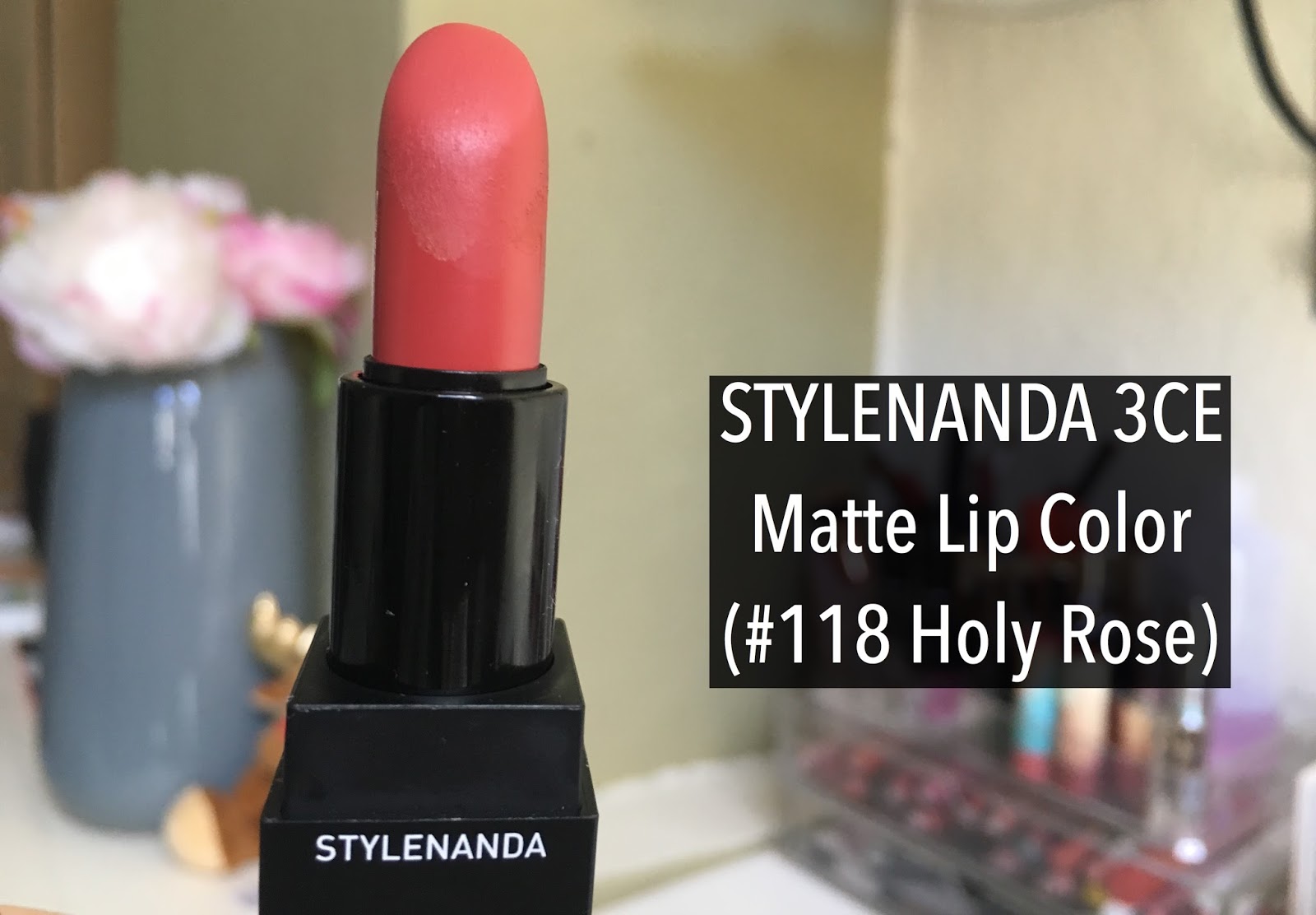 STYLENANDA 3CE Lipstick Review — Giselle Arianne