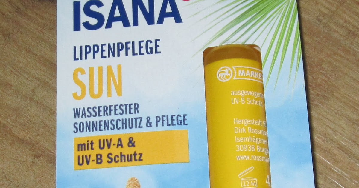 [Review] ISANA Lippenpflege Sun SPF 20