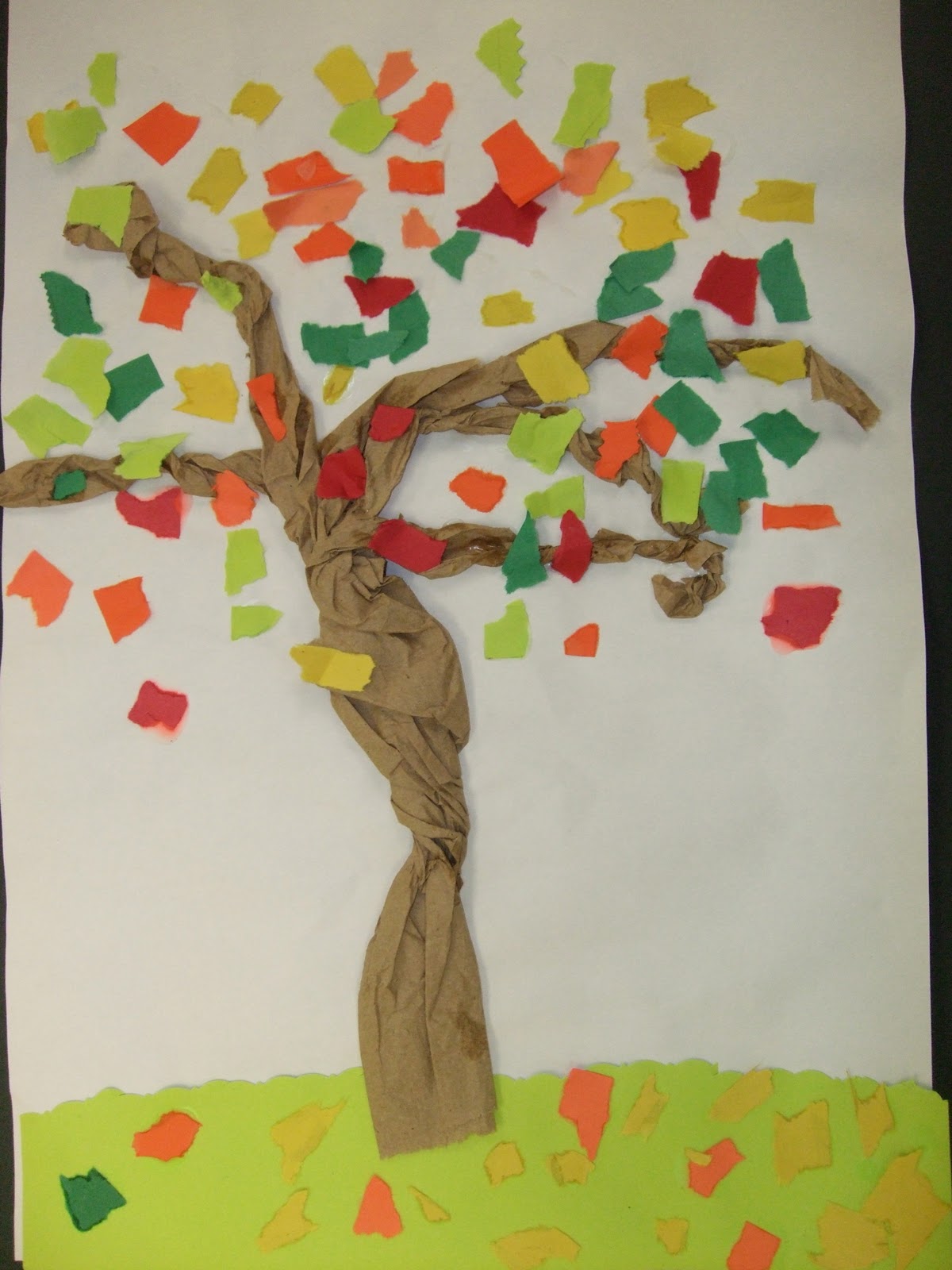 Starry Knights: Fall Paper Trees