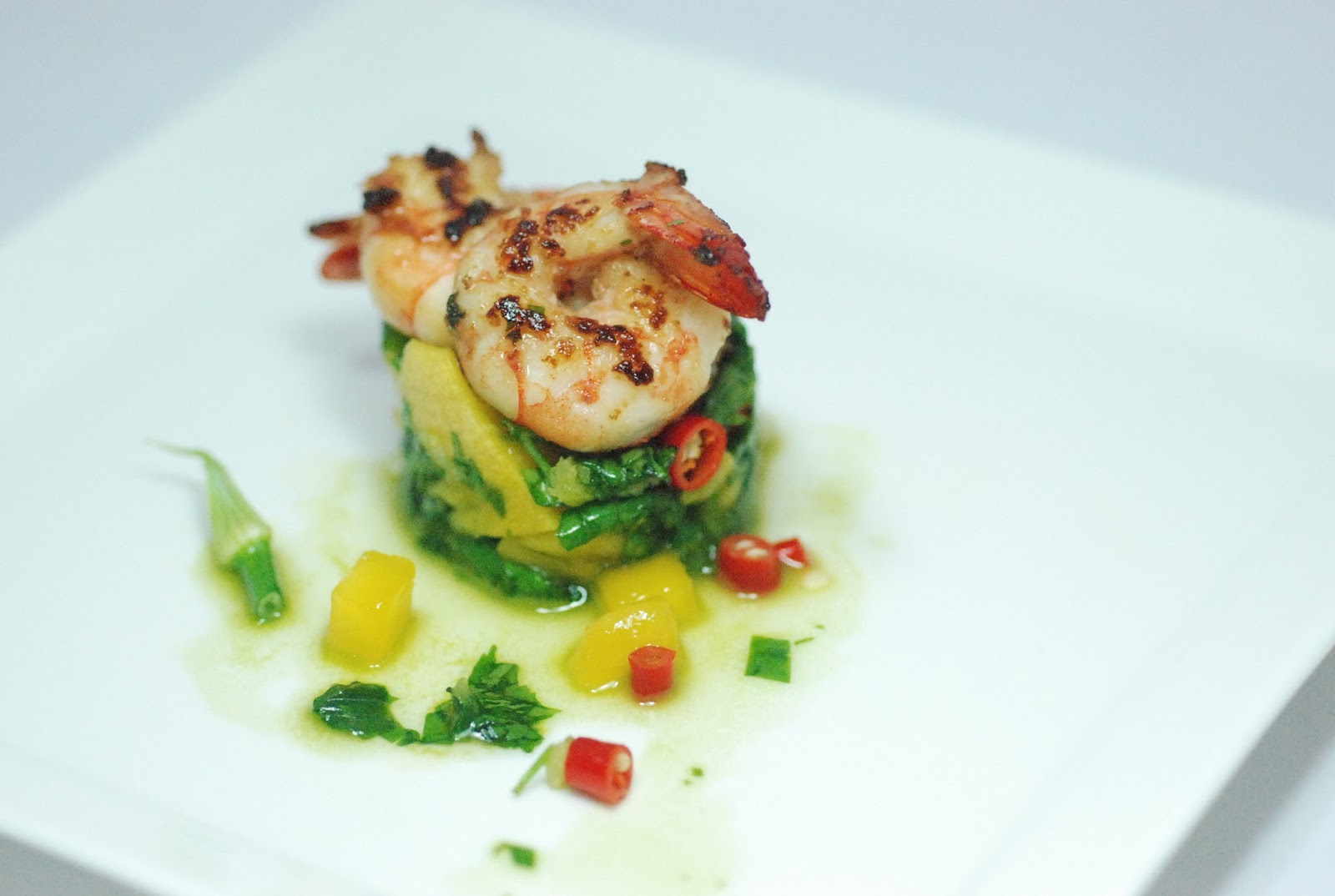 KenBakes: Tiger Prawns and Mango Salsa