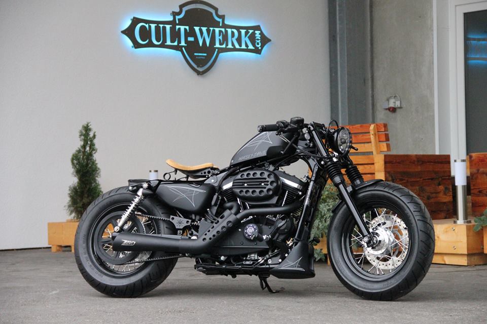 DUECILINDRI: Sporty 48 neo bobber modified!