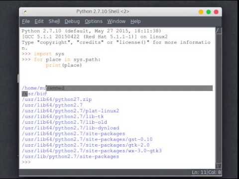 Python 77 والوحدات والحزم والبرامج | كورسات بالعربي
