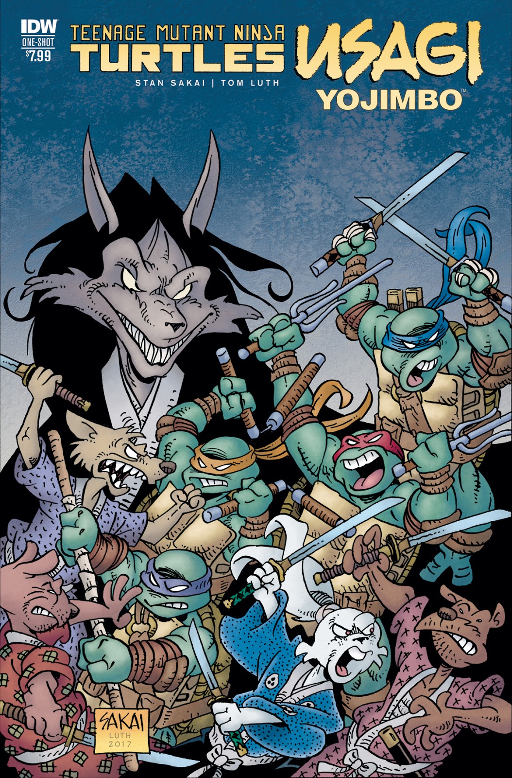 Review - TMNT Usagi Yojimbo #1 (@IDWPublishing)