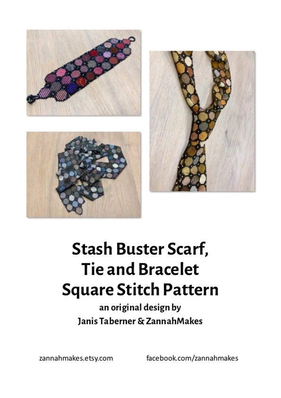 Engaging Beadwork Patterns and Tutorials by ZannahMakes / The Beading Gem