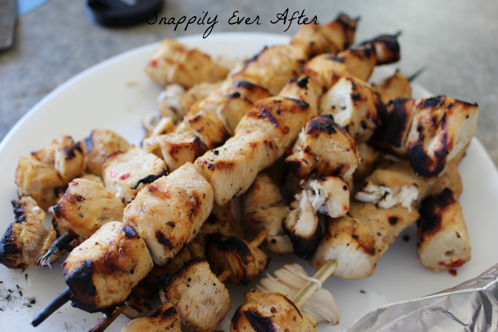 Snappily Ever After: Simple Chicken Kebabs