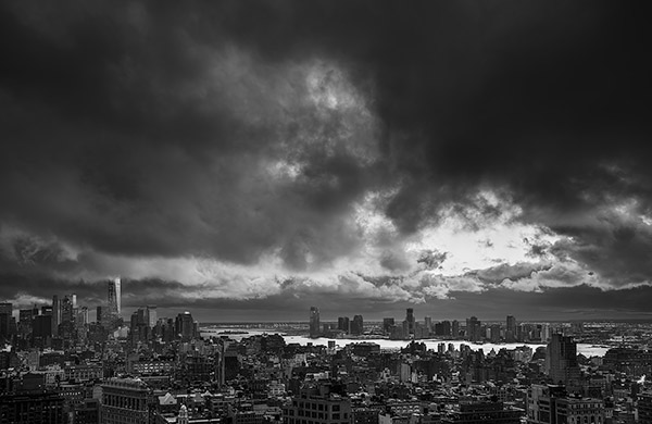 About Photography: Passing rain storm in the city