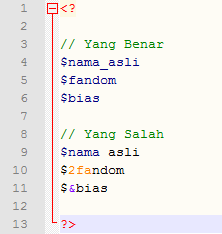 Tag, Variabel, Tipe Data dan Struktur Kontrol dalam PHP - Lie crAzy
