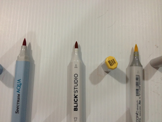 Alcohol Marker Review: Blick Studio Markers