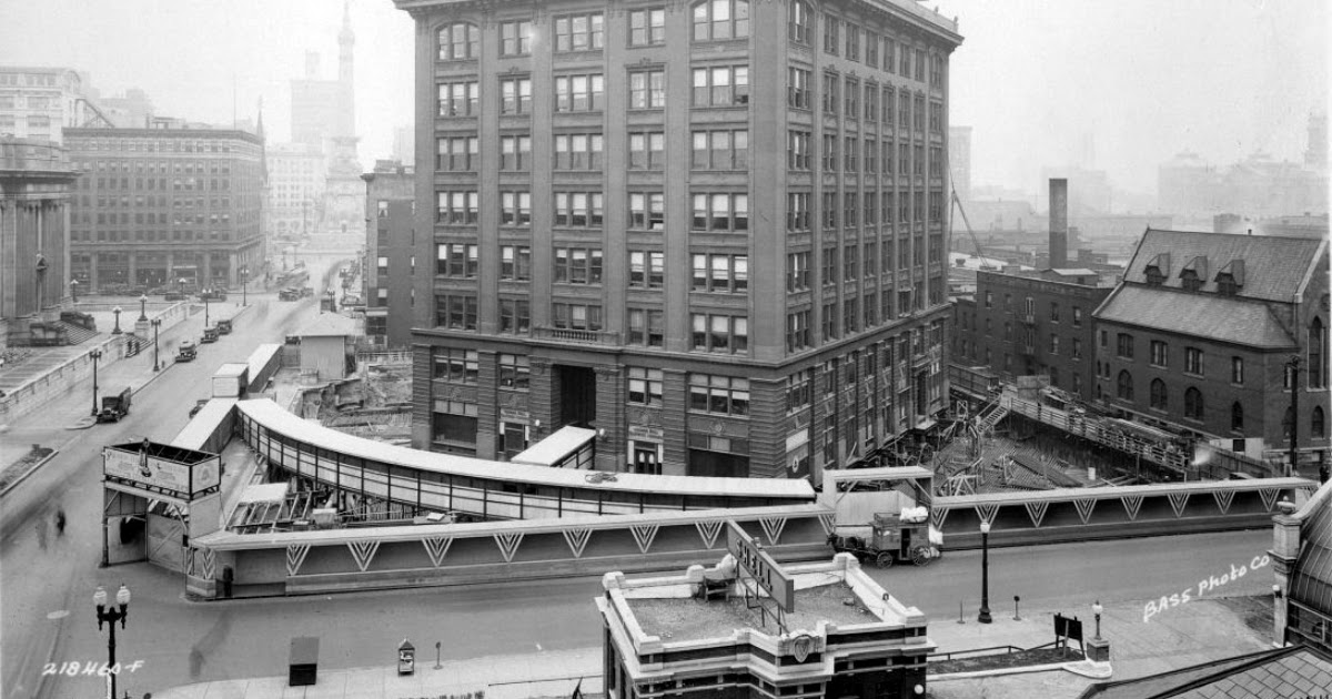 In 1930 the Indiana Bell Building Was Rotated 90°, No One Inside Felt ...