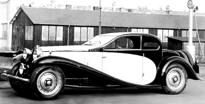 Car Style Critic: Bugatti Type 46 and 50 Superprofilés