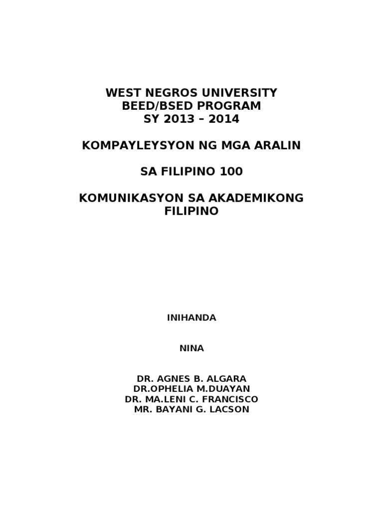 salitang balbal - philippin news collections