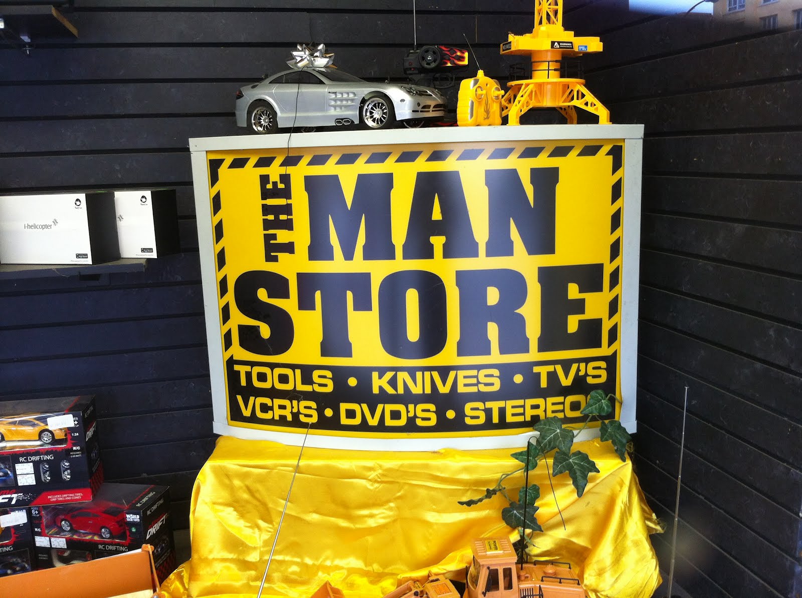 1000 Things to Write About: Write about the Man Store