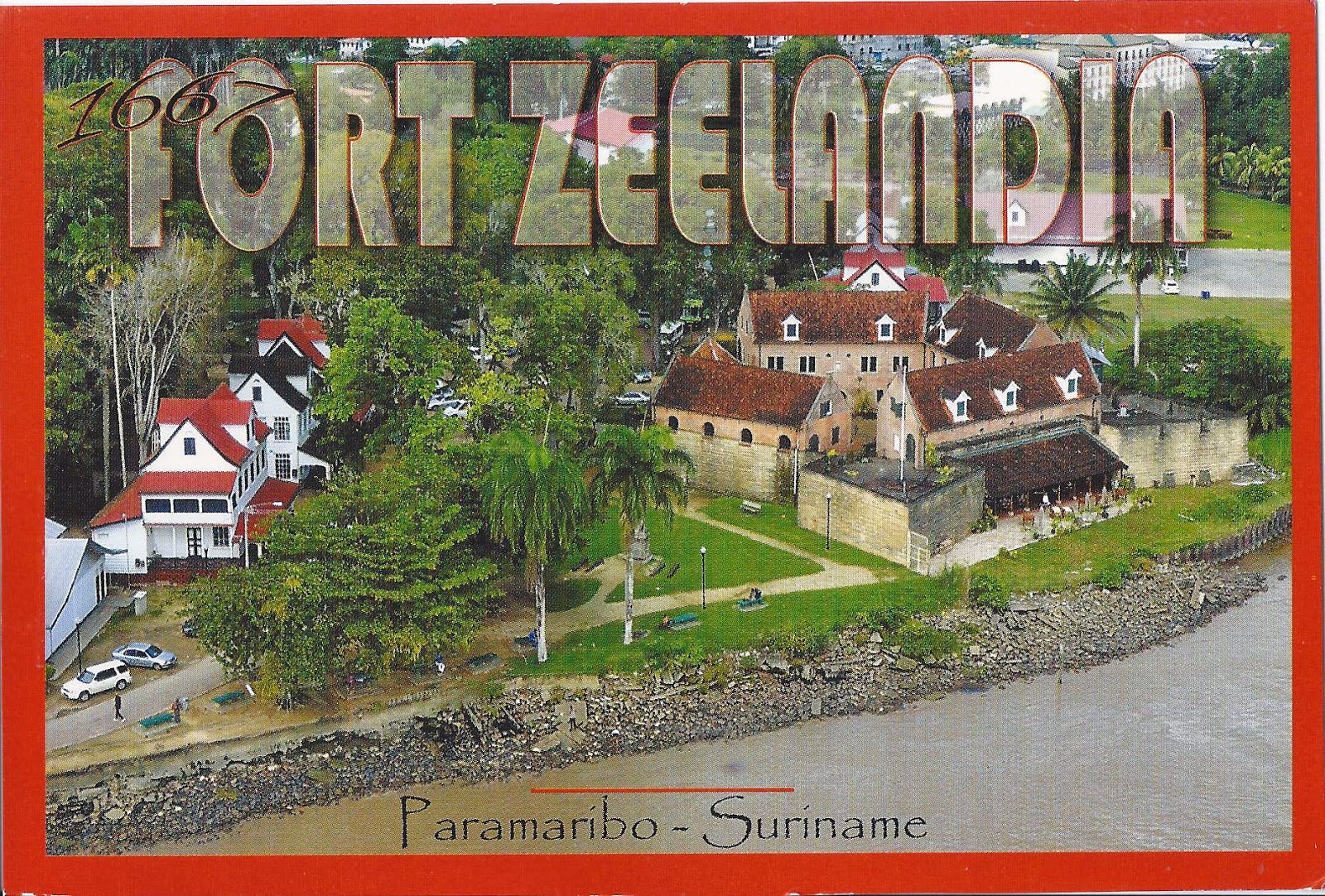 A Journey of Postcards: Paramaribo, the capital of Suriname