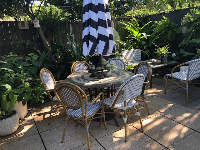 The Uptown Acorn: In the Garden {Rear Courtyard}