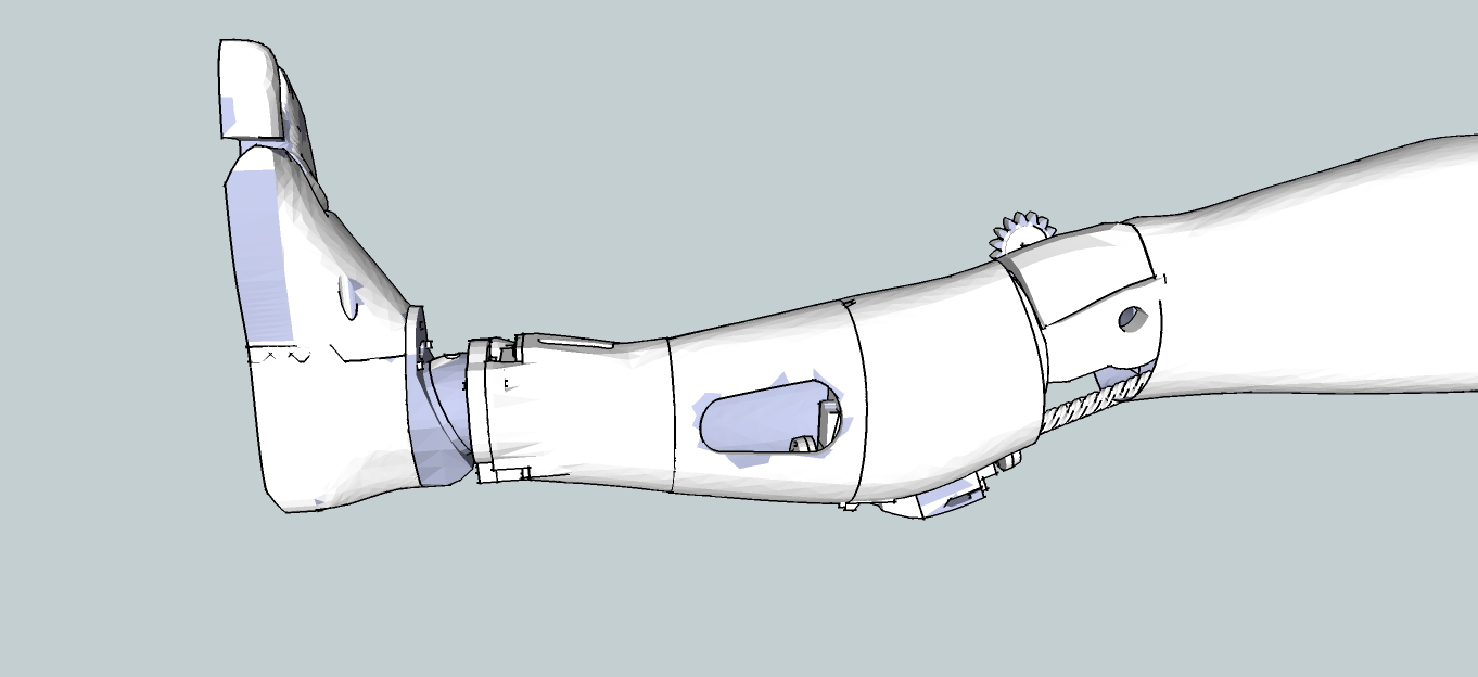 InMoov: InMoov finger Prosthetic