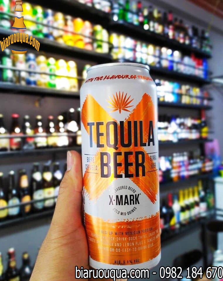 Bia X-Mark Tequila Beer 5.9% thùng 12 lon 500ml