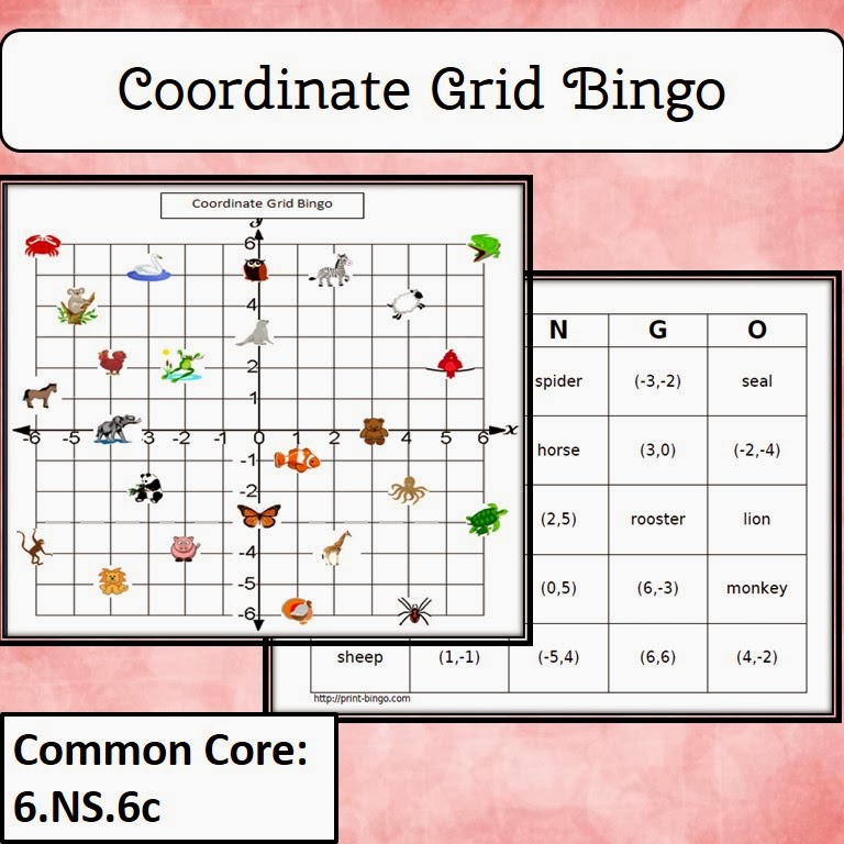 Simone's Math Resources: Coordinate Graphing