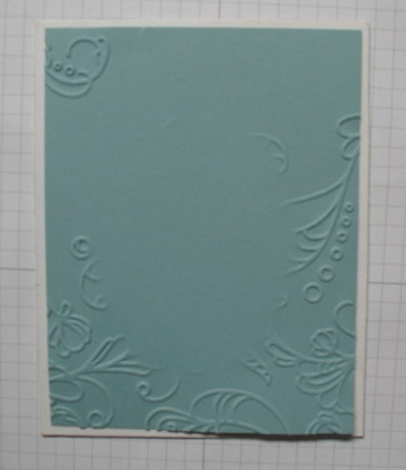 Stamp Girl: Dry Embossing Techniques: Frame
