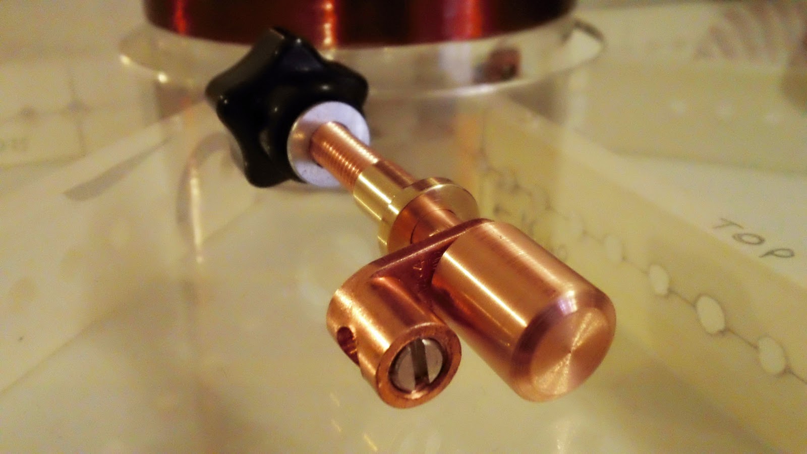 Paul's Tesla Coil Blog: Attaching the Toroid to the Secondary Coil