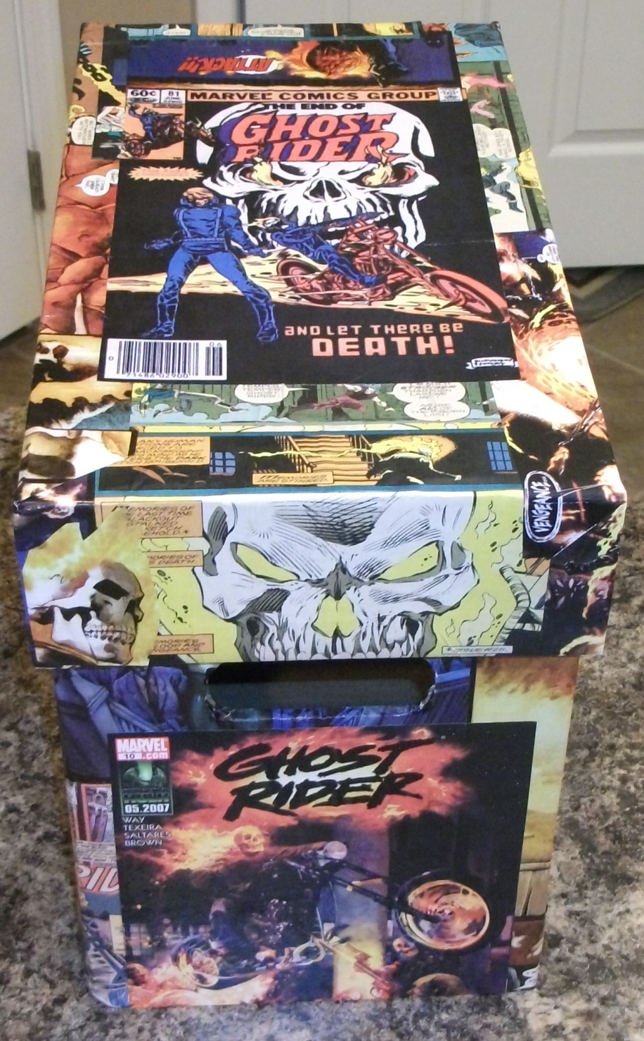 Kracalactaka Creations Comic Decoupage Blog: Ghost Rider Comic ...