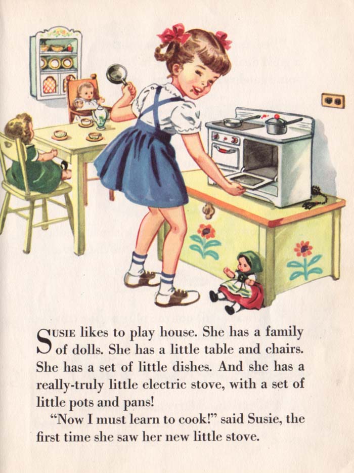 Storybook Living: Susie's New Stove