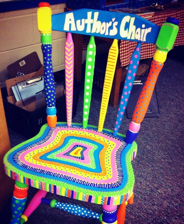 Teaching My Friends!: Author's Chair ~ Share Chair
