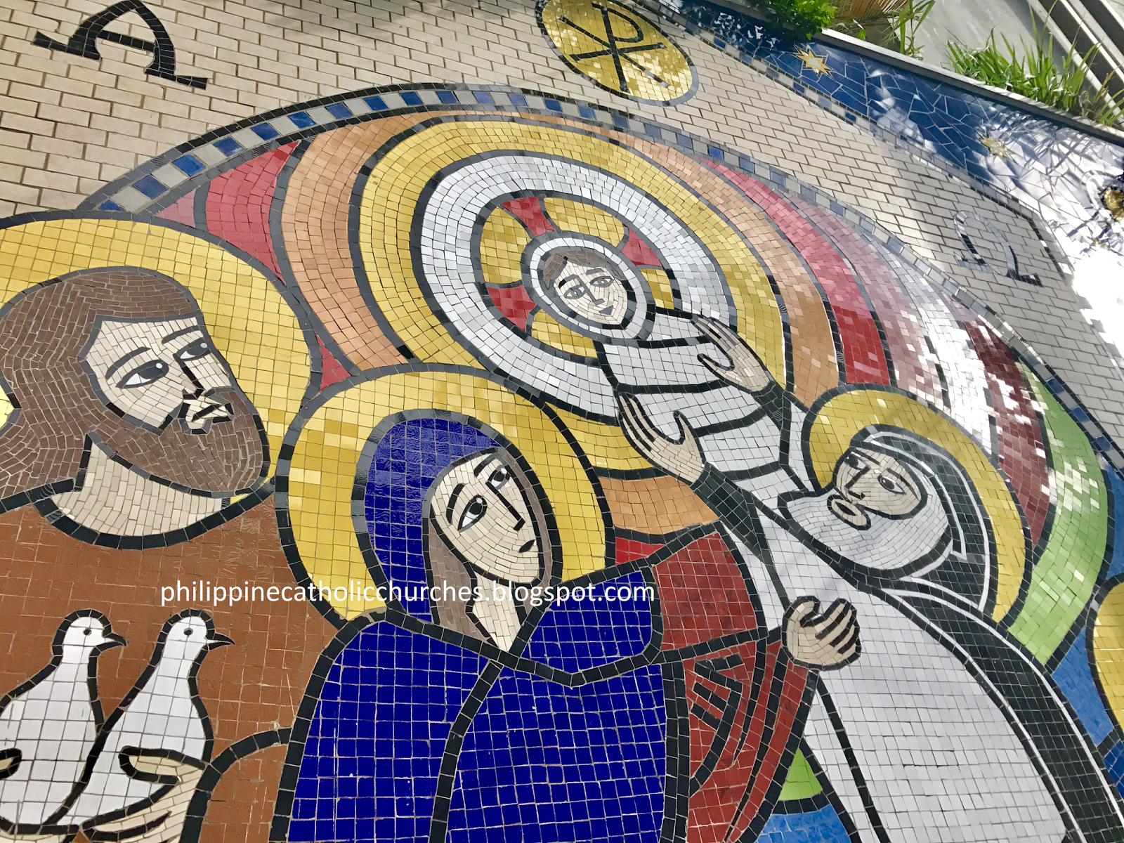 Philippine Catholic Churches: LOOK: The Beautiful Mosaic Arts of Holy ...