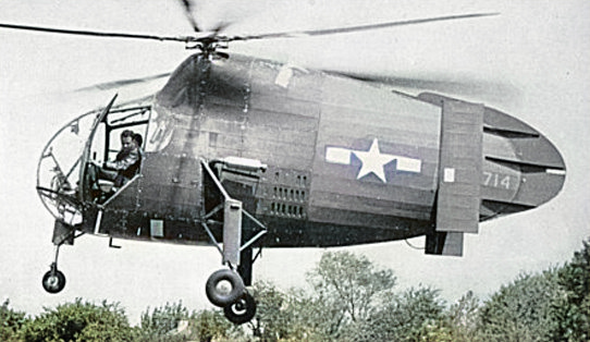 FDRA - Fuerza Aérea: Helicóptero experimental: Kellett XR-8