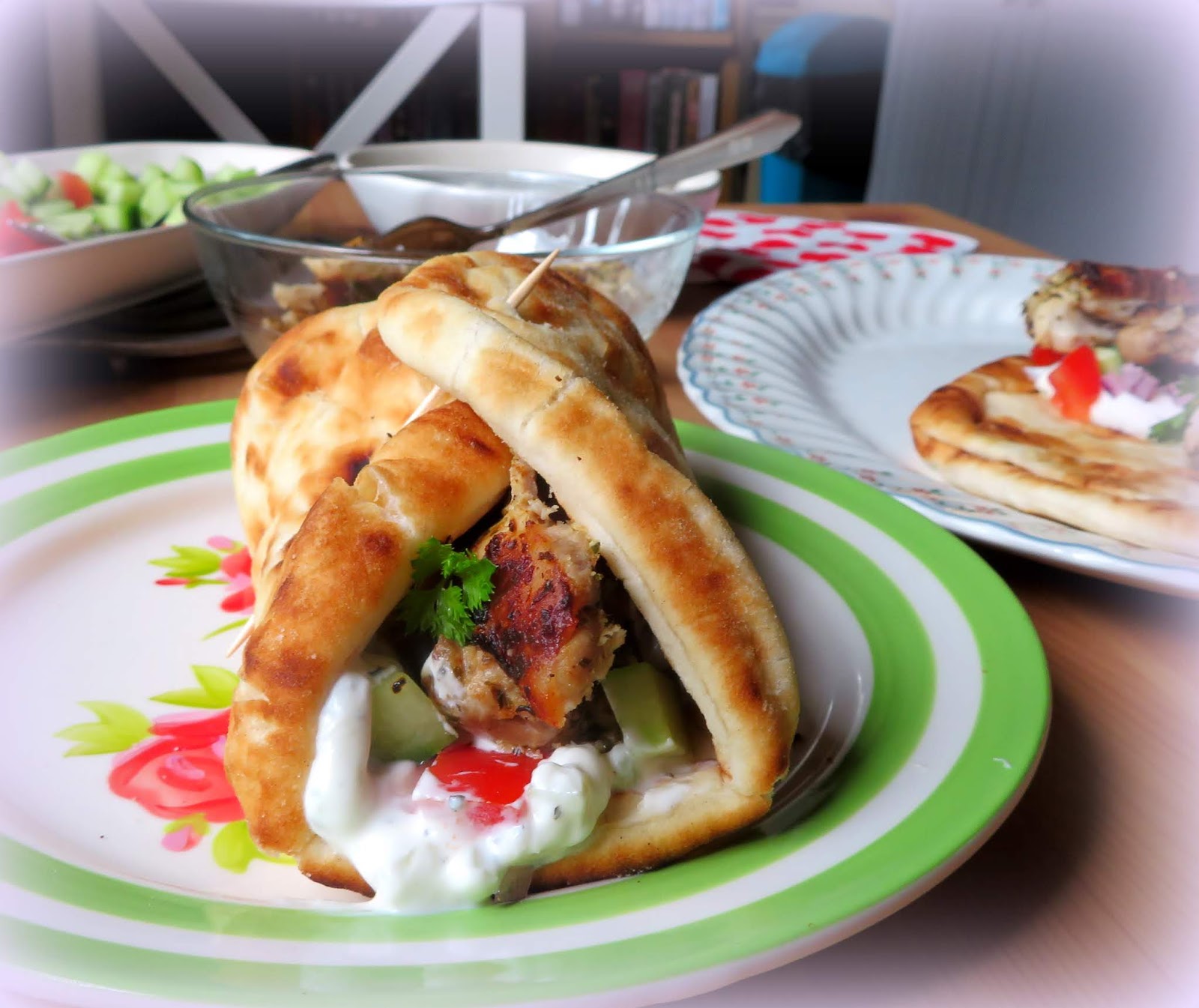 Easy Chicken Gyros | The English Kitchen