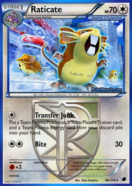 Raticate -- Plasma Freeze Pokemon Card Review | PrimetimePokemon's Blog
