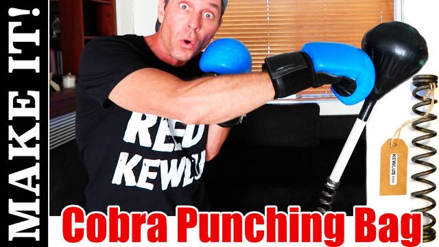 How To Make a Boxing Cobra Punching Bag Using the Kewlus Spring
