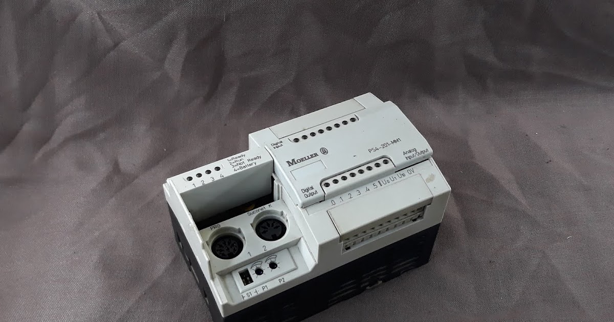 MOELLER PS4-201-MM1 COMPACT PROGRAMMABLE LOGIC CONTROLLER