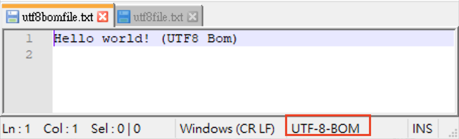 Harry 程式筆記 C 檔案寫入utf8 或 Utf8 Bom
