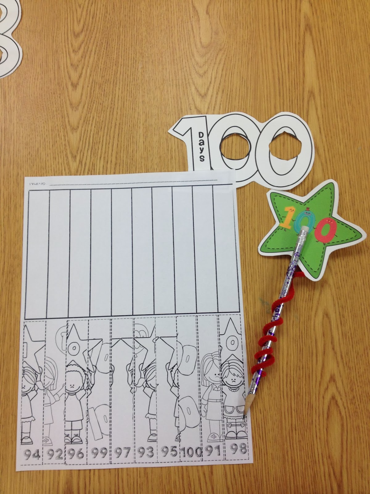 Crayons & Cuties In Kindergarten: The 100th Day Finally Came!