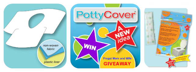 Frugal Mom and Wife: POTTY COVER Review & Giveaway! (3/30* - 4/6 ...