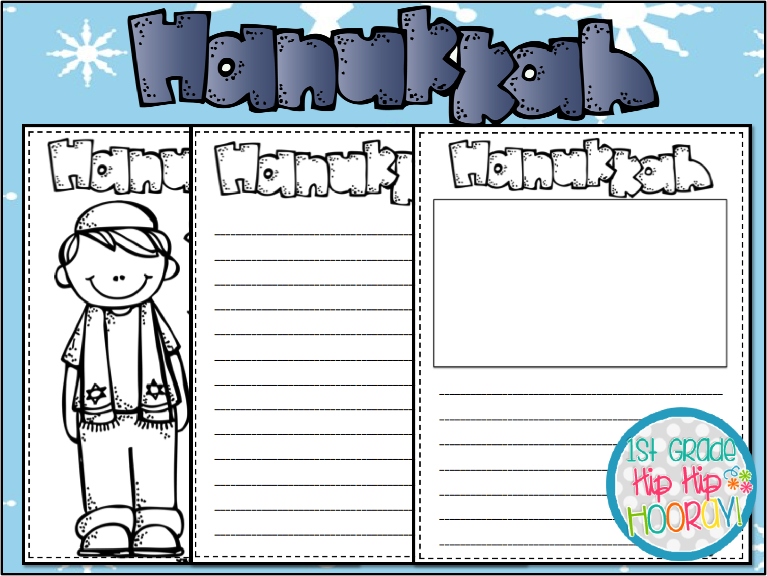 1st Grade Hip Hip Hooray!: Hanukkah...Festival of Lights!