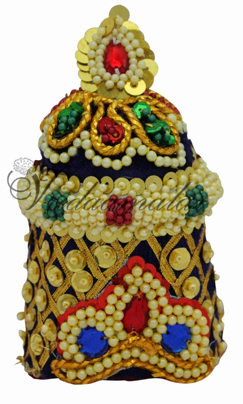 Hindu Deity Jewellery: Hindu God Vigraha Deity Crowns
