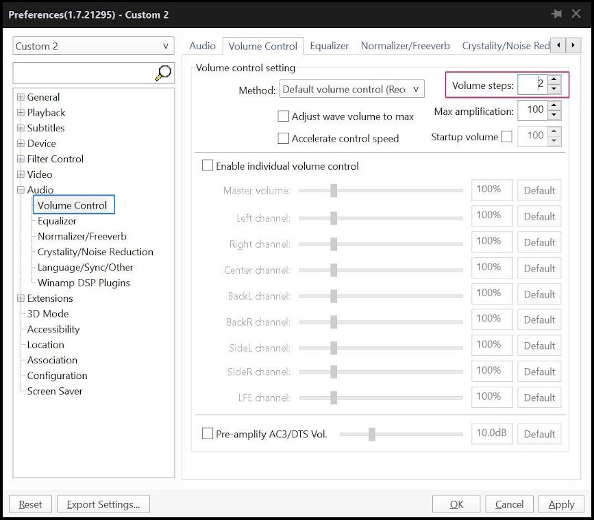 Potplayer - Best settings