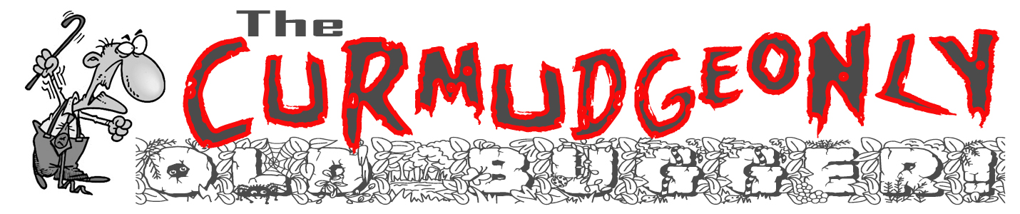 JJ's Photographic nature blog: The Curmudgeonly Old Bugger is born...