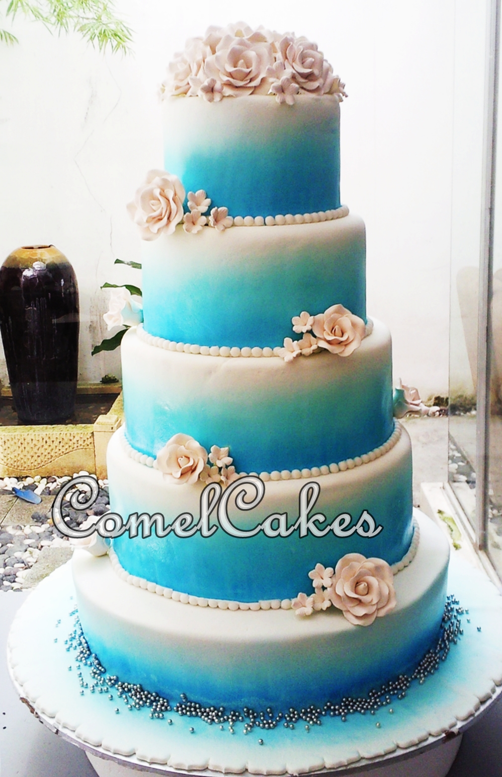 Comel's Cakes & Cupcakes Johor Bahru: Pagoda Cakes!!! More Grand cakes ...