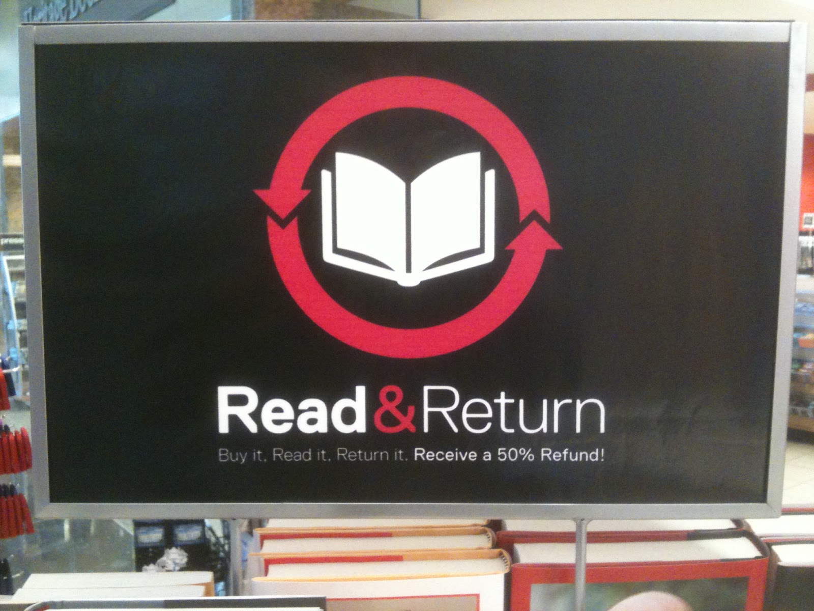 Noblemania: Read and return in the airport