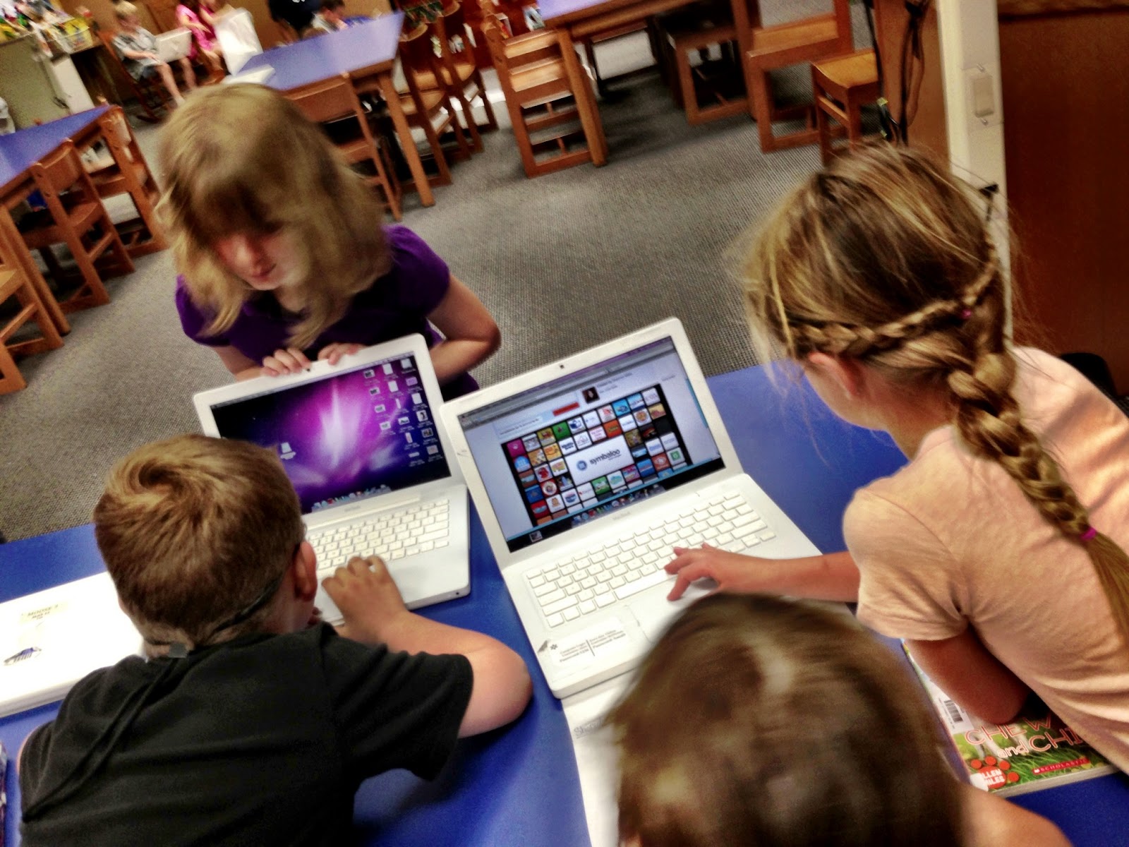 The Library Voice: Our 2nd Graders Are Visiting Our Community Through ...