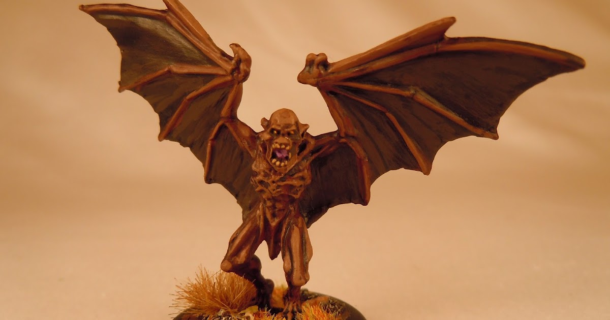 Wally's Sad Attempts at Painting: Vampire in Bat Form and Wraith!