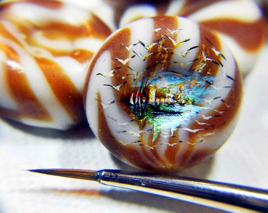 Mail2Day: Stunning Paintings on Micro Objects by Hasan Kale (29 pics)
